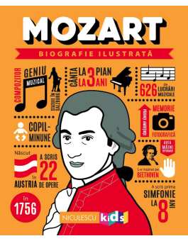 Mozart. Biografie ilustrată | Editura NICULESCU